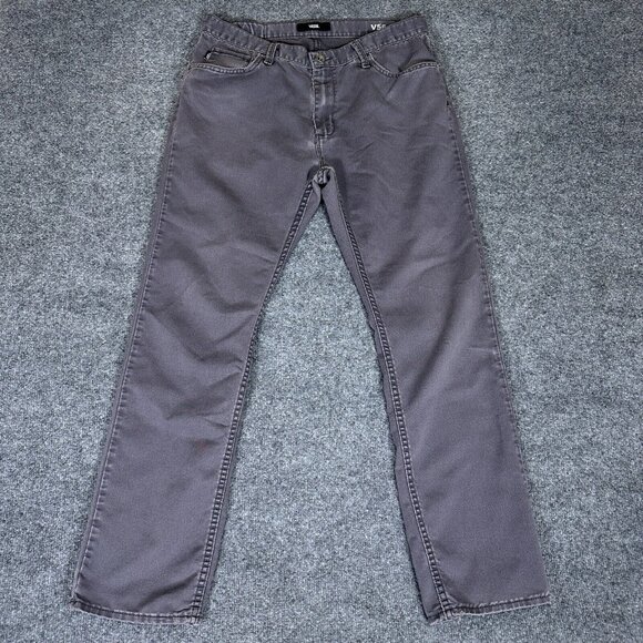 Vans | Pants | Vans Pants Mens 33x3 Grey V56 Standard Fit Skater Low ...